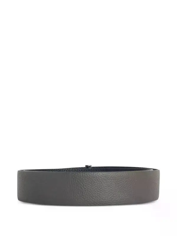 TOM FORD T Icon Grained-leather Belt