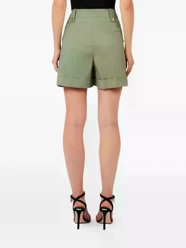 Liu Jo Pleated Turn-up Shorts