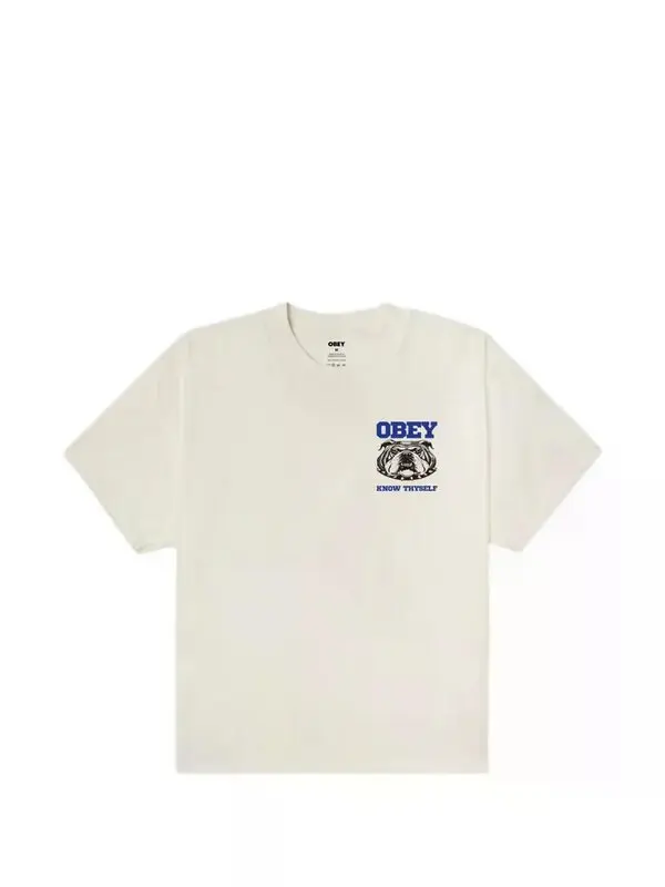 Obey Know Thyself Graphic-print T-shirt - Neutrals