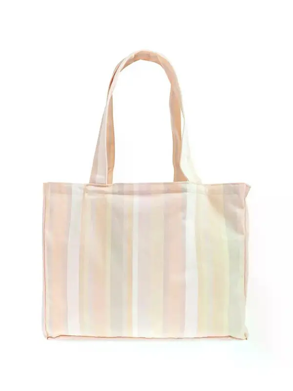 Adidas Embroidered Striped Tote Bag