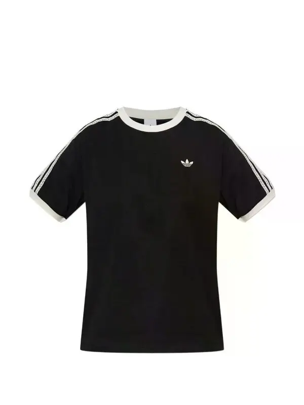 Adidas Logo Patch Lace-stripe T-shirt
