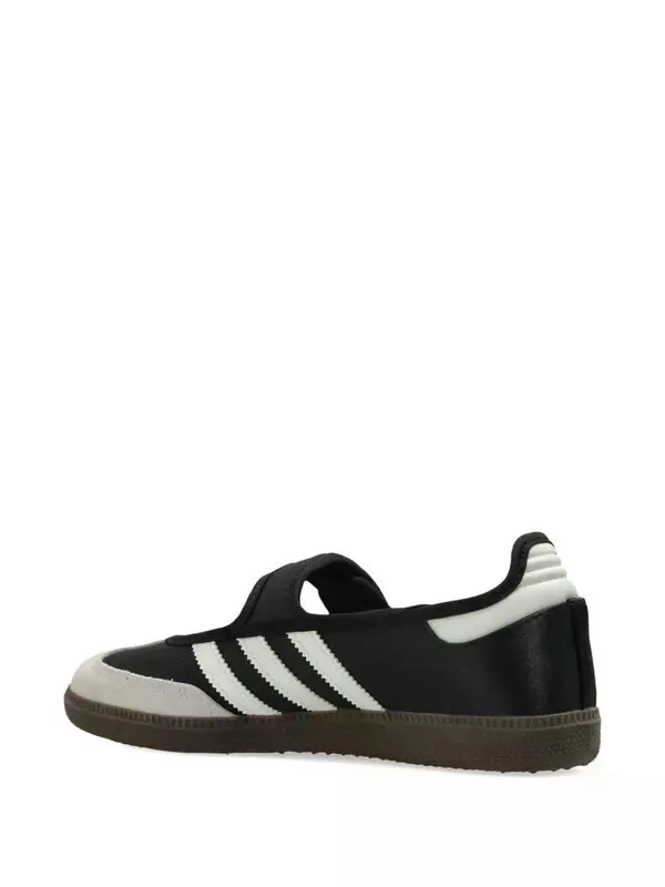 Adidas Samba Jane Touch-strap Ballet Flats - Black