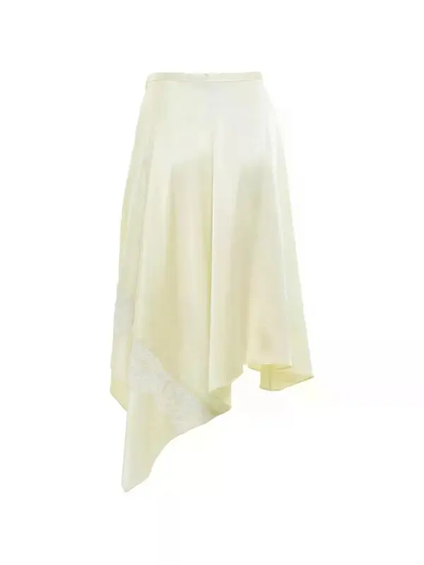 3.1 Phillip Lim Lace-trim Midi Skirt
