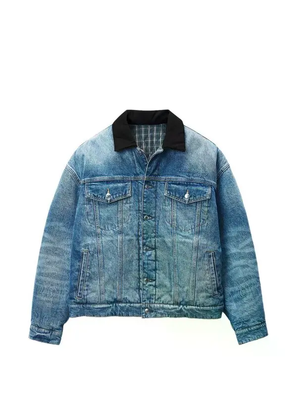 Alexander Wang Reversible Trucker Jacket - Blue
