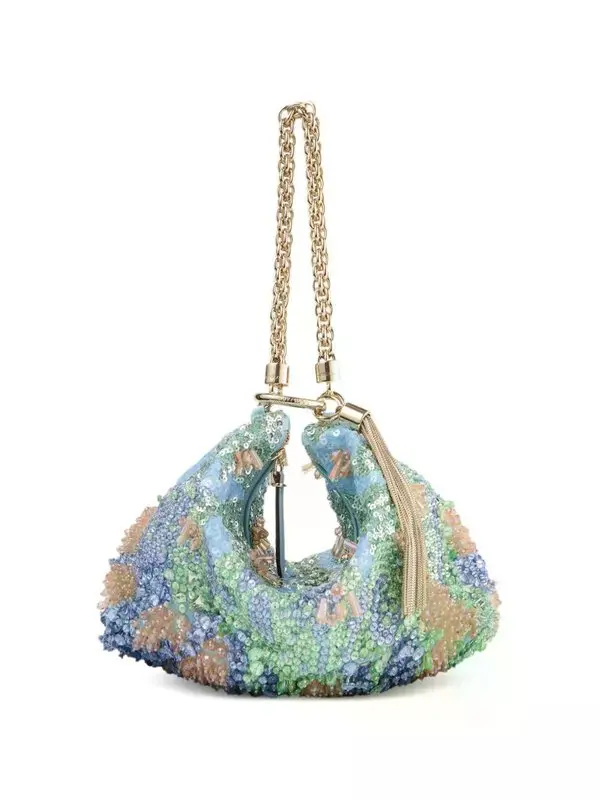 JIMMY CHOO Callie Clutch Bag - Blue