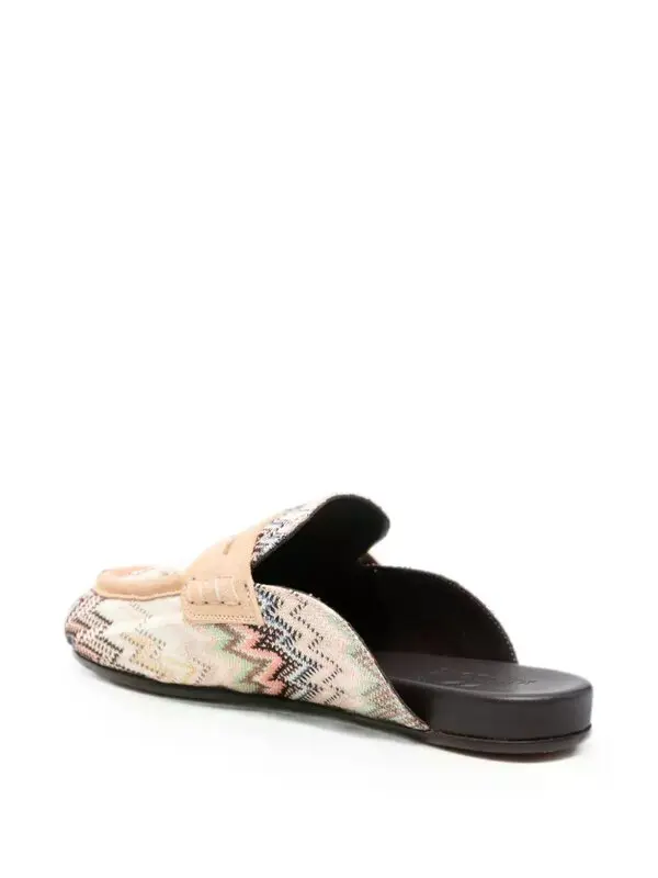 Missoni Zigzag-knit Loafers