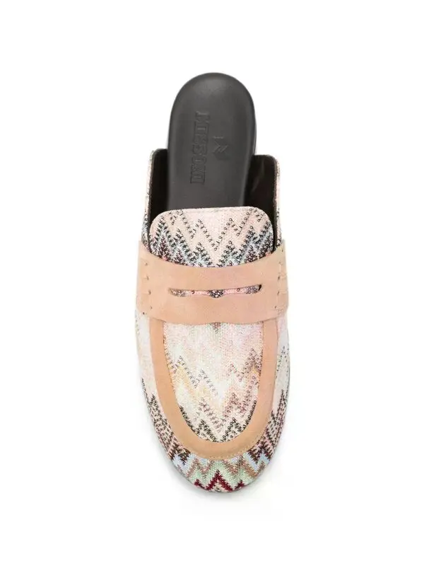 Missoni Zigzag-knit Loafers