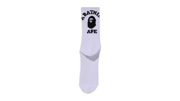 A BATHING APE College Crew Socks