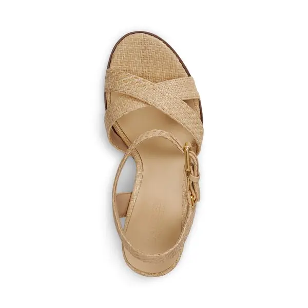 Ralph Lauren Emeryn Raffia Sandals