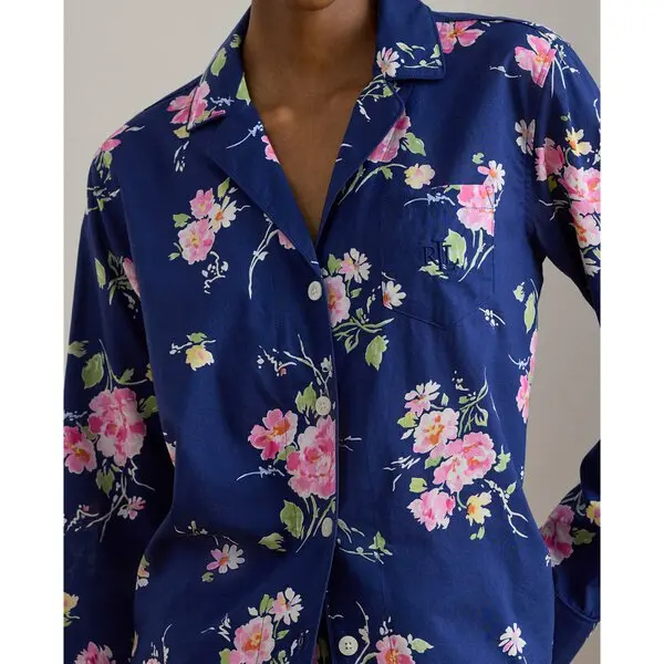 Ralph Lauren Floral Cotton-blend-lawn Sleep Set