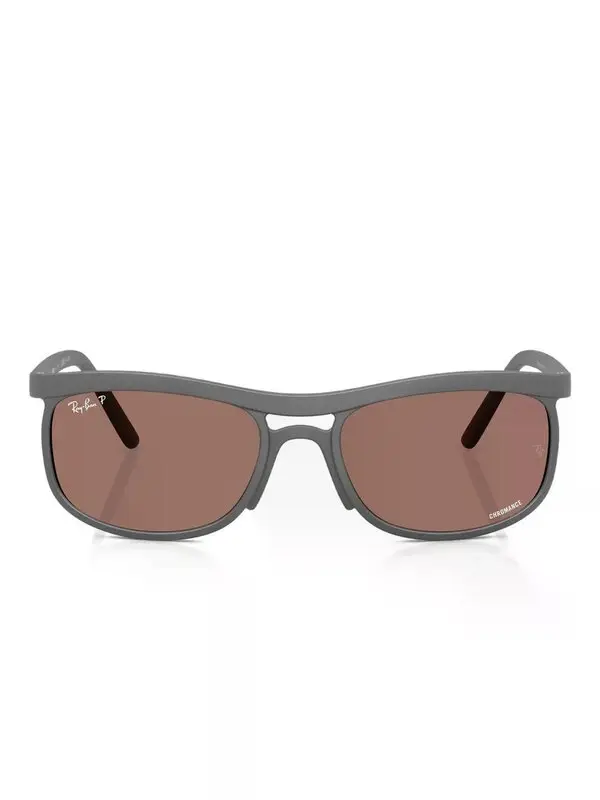 Ray-ban Rectangle Frame Sunglasses - Grey