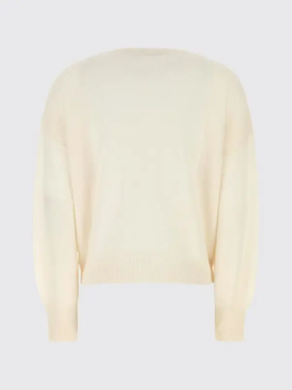 Le Kasha Organic Cashmere Crewneck Jumper - White