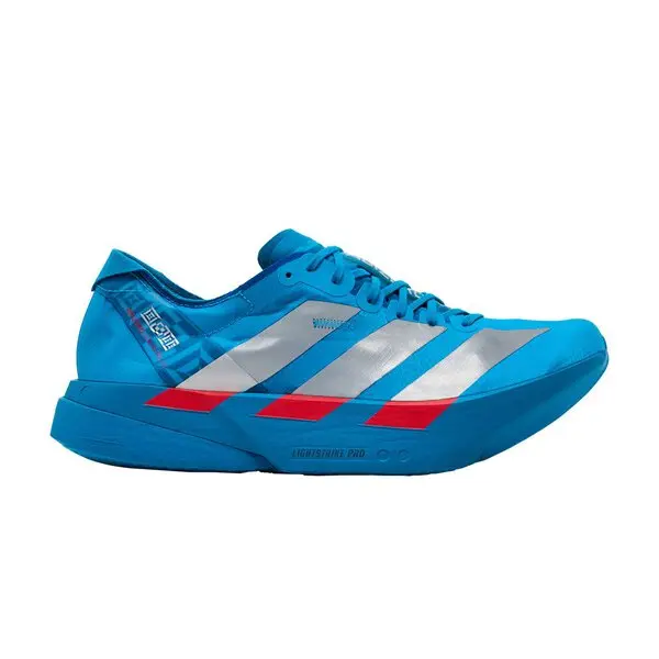 Adidas Adizero Adios Pro 4 Athletic Sneakers - Blue