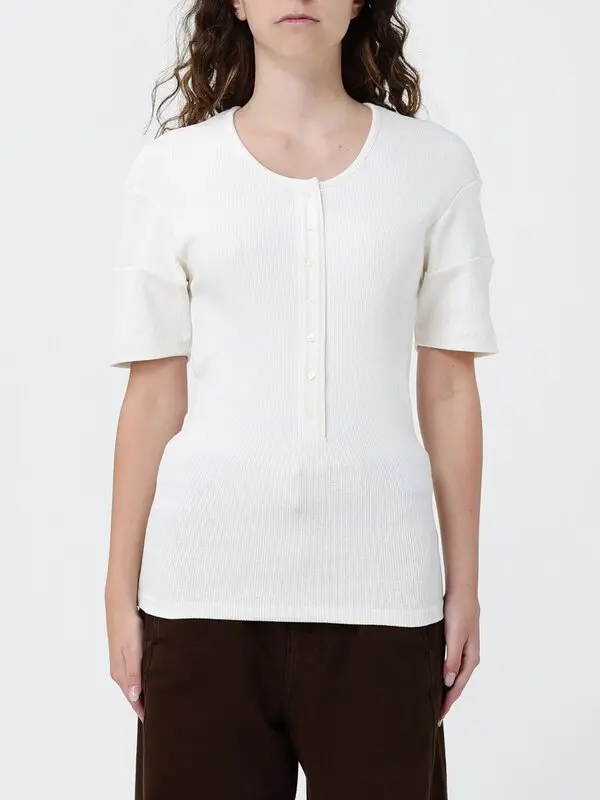 LEMAIRE Ribbed Knit Henley