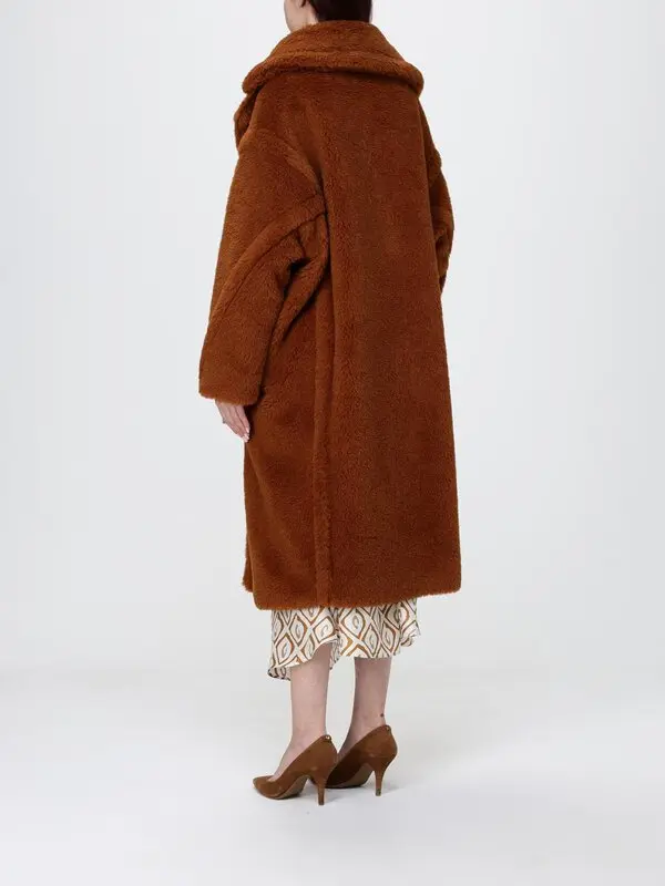 Max Mara Long Fur Coat - Brown