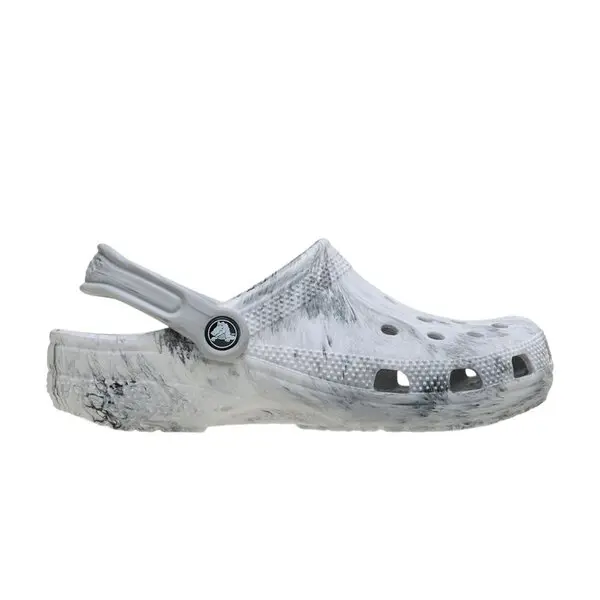 CROCS Classic Clog Marbled Swirl - Grey