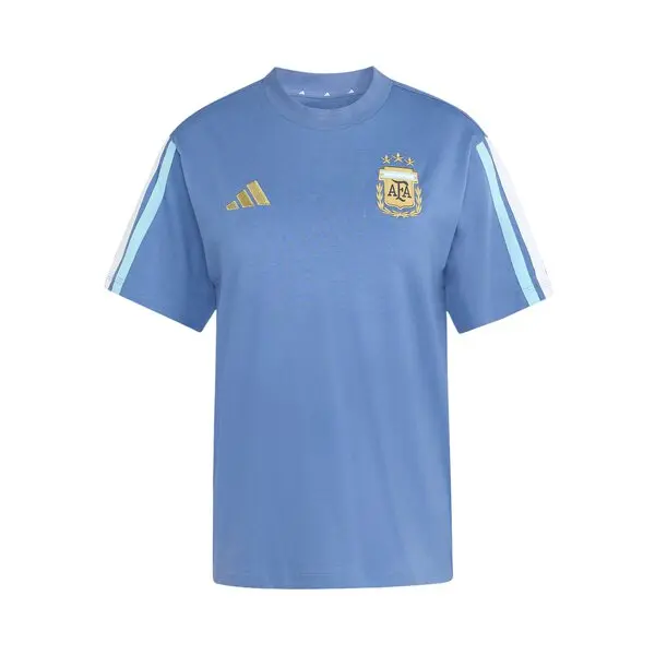 Adidas Argentina Dna Crew Neck T-shirt - Blue