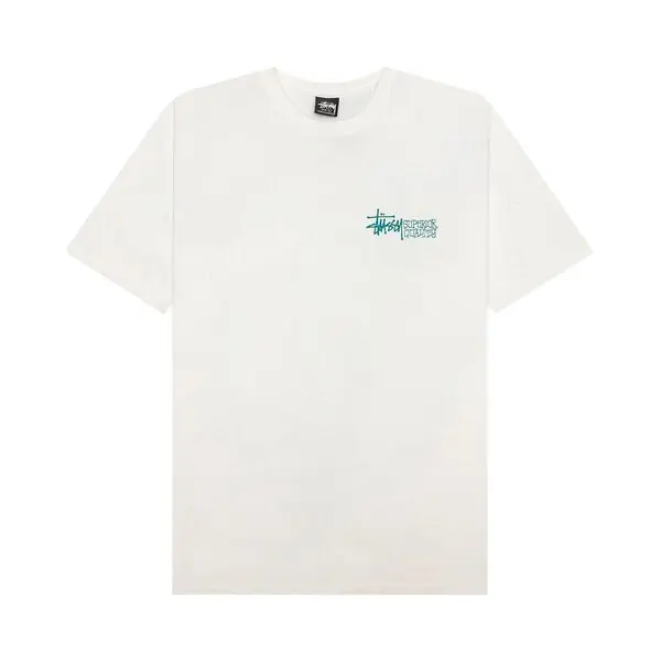 StÜssy Superior Quality Pigment Dyed T-shirt - Cream