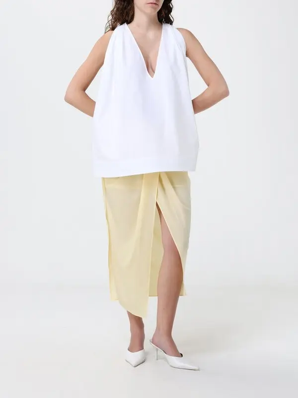 Jacquemus Norma Cotton Halter Neck Top