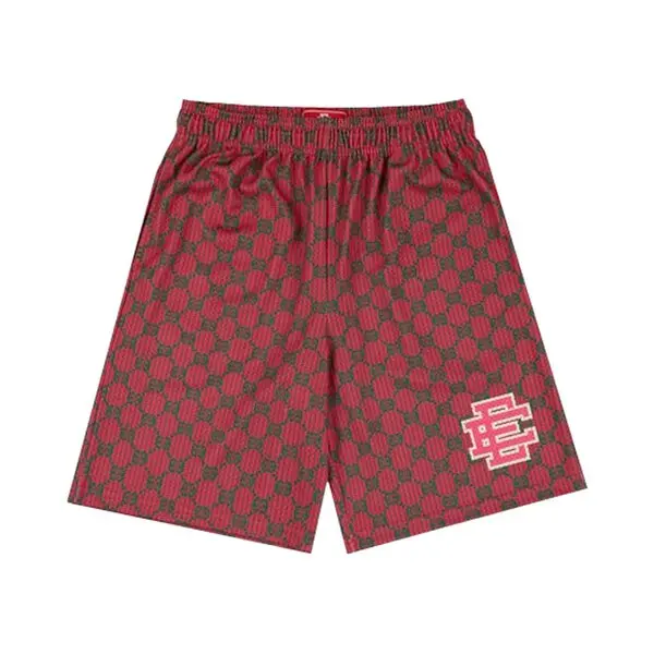 ERIC EMANUEL Ee Baggy Short Ee Print - Red