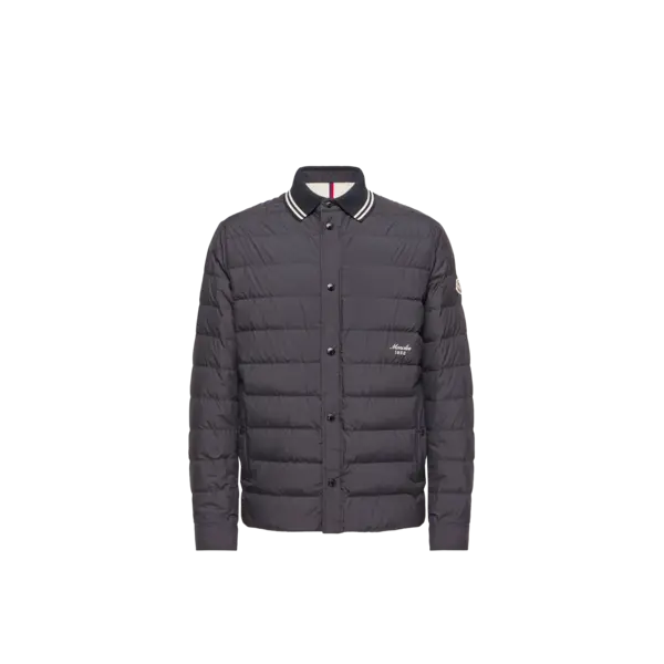 Moncler Dorvath Down Shirt Jacket - Blue