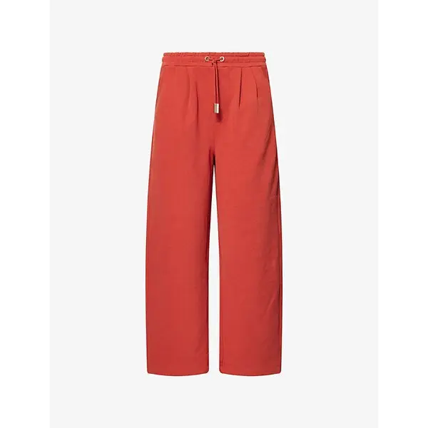EMELLO Straight-leg Cotton Jogging Bottoms