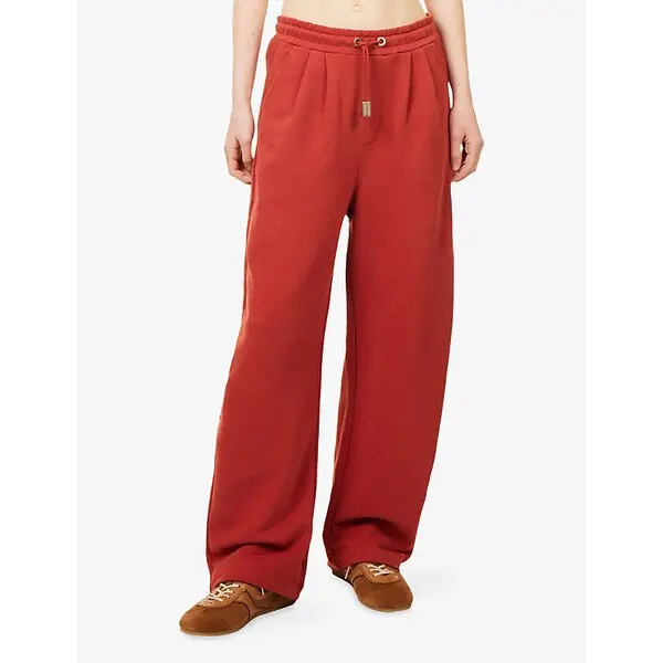 EMELLO Straight-leg Cotton Jogging Bottoms