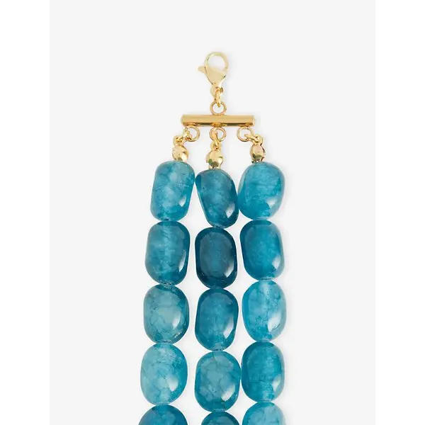MINERVA Beaded Apatite Necklace