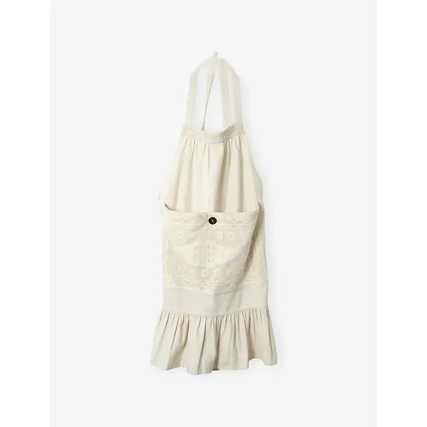 DAMSON MADDER Nonna House Cotton Lace Apron - Ercu