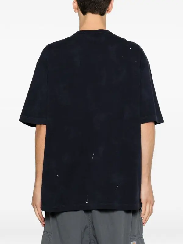 Carhartt Work In Progress Logo Cotton T-shirt - Blue