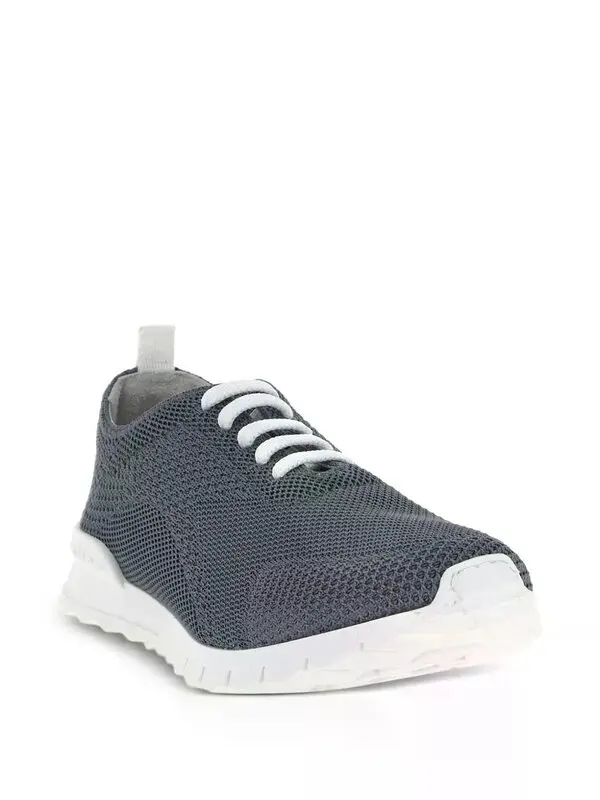 Kiton Knit-upper Lace-up Sneakers