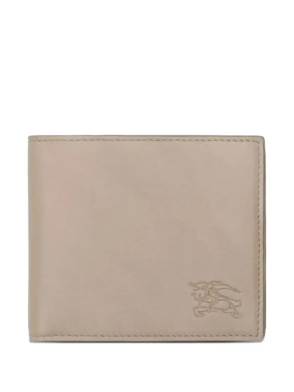 Burberry Pop Check Bi-fold Wallet - Neutrals