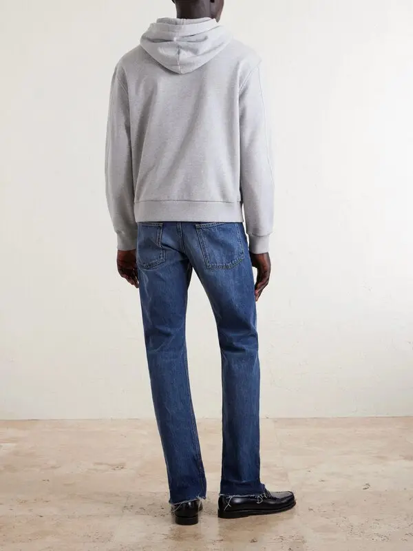 Givenchy Logo Embroidered Cotton Hoodie