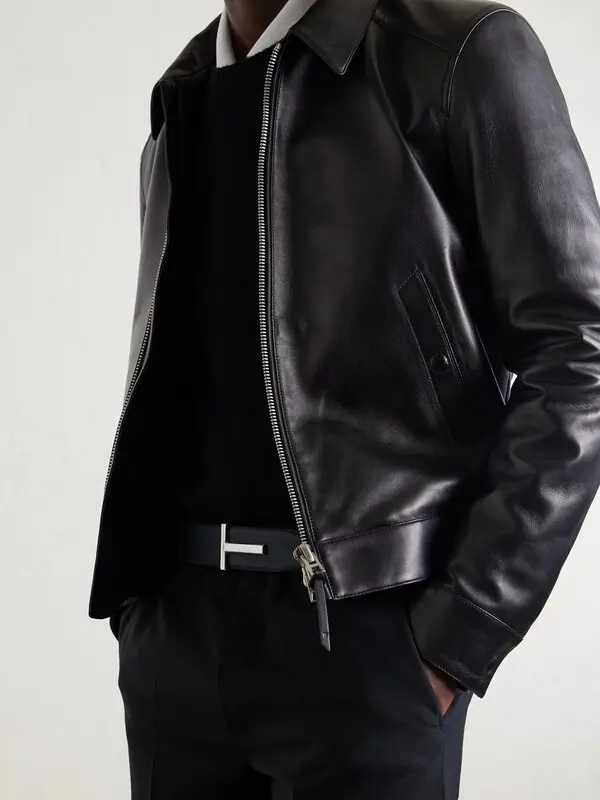TOM FORD Reversible Leather Belt