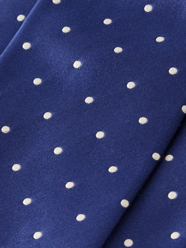TOM FORD Polka Dot Silk Jacquard Neck Tie