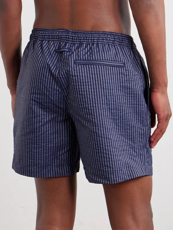 Mr P. Striped Swim Shorts