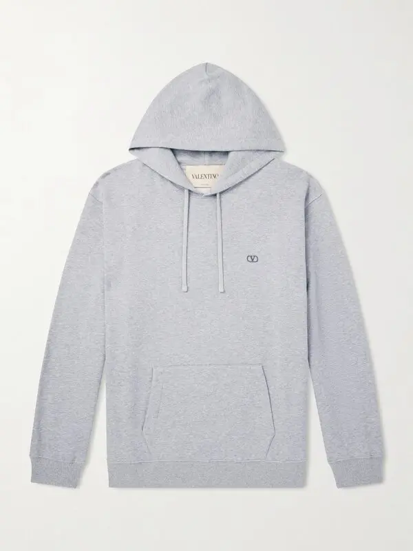 Valentino Garavani Vlogo Signature Cotton Hoodie