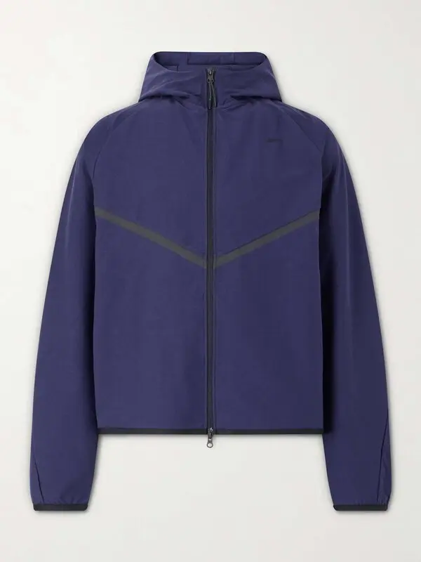 Nike Tech Shori Logo-embroidered Shell Jacket