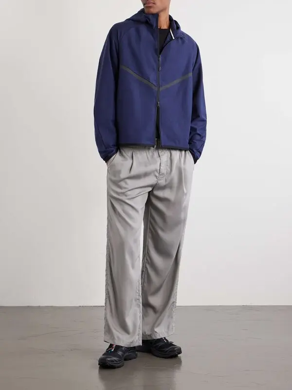 Nike Tech Shori Logo-embroidered Shell Jacket