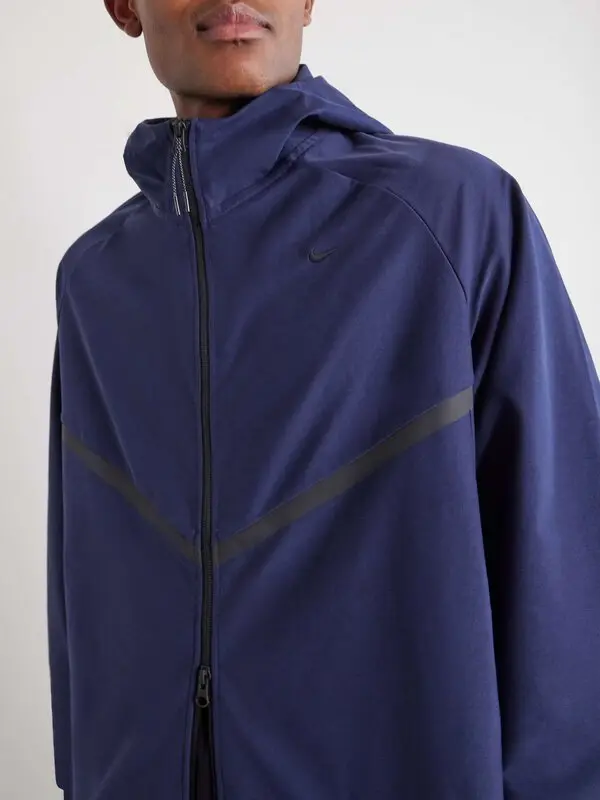 Nike Tech Shori Logo-embroidered Shell Jacket