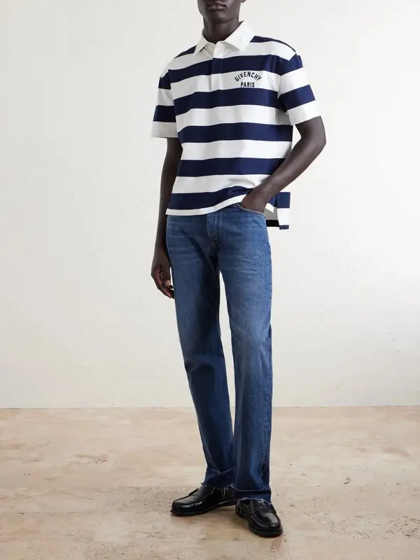 Givenchy Straight-leg Fringed Jeans
