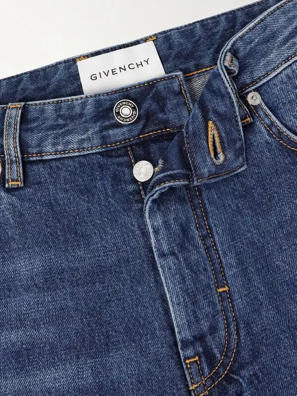 Givenchy Straight-leg Fringed Jeans