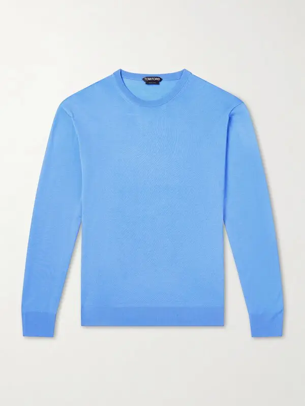 TOM FORD Merino Wool Crew Neck Sweater