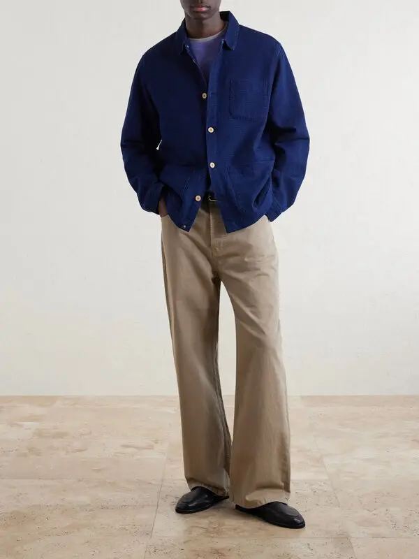 Folk Checked Cotton Jacket