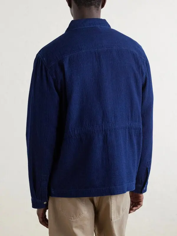 Folk Checked Cotton Jacket