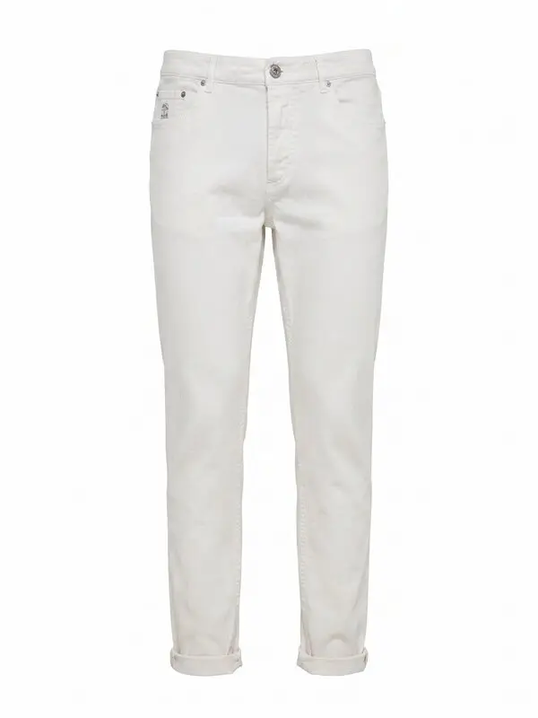 Brunello Cucinelli Cotton Jeans - Multicolor