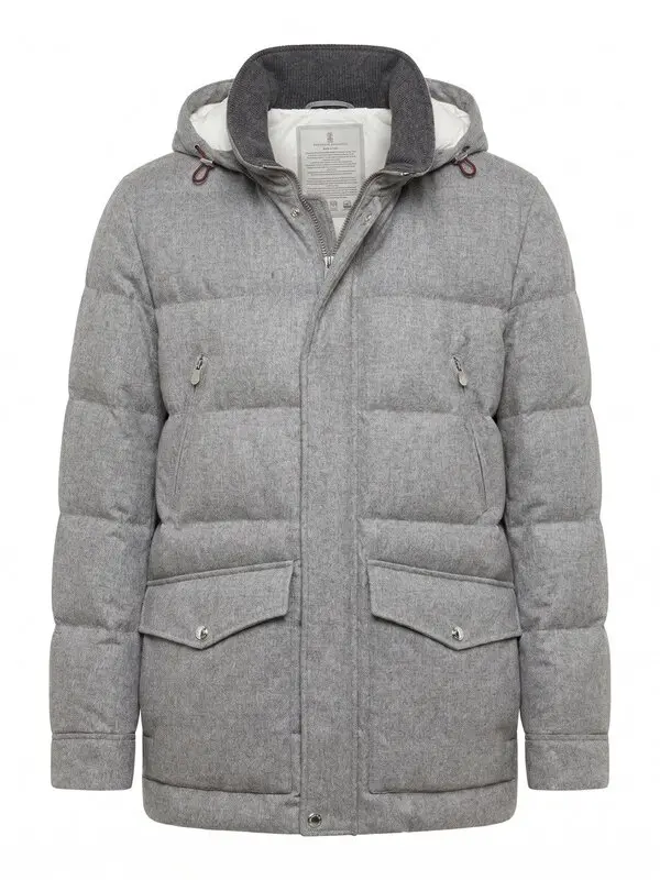 Brunello Cucinelli Padded Jacket - Multicolor