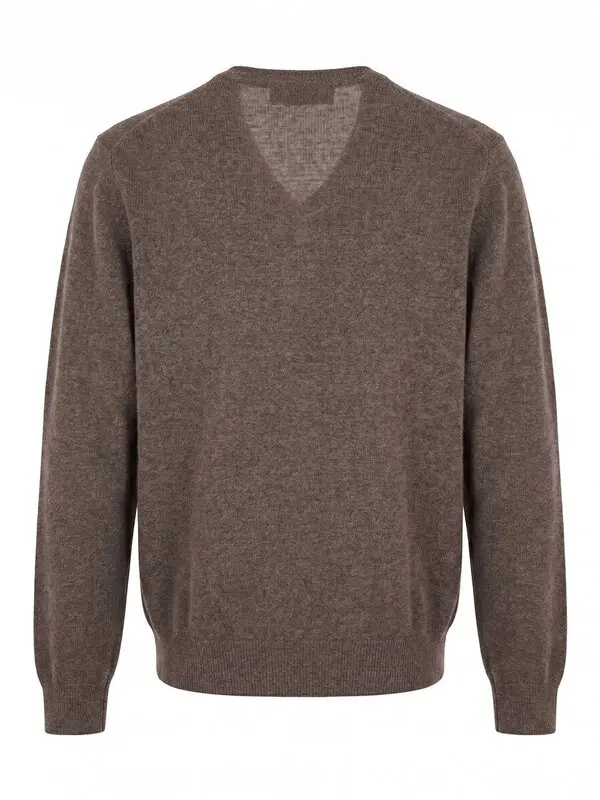 Brunello Cucinelli Cashmere V-neck Sweater - Multicolor