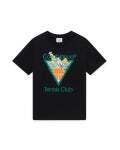 Casablanca Tennis Club Icon Printed Classic T-shirt - Multicolor