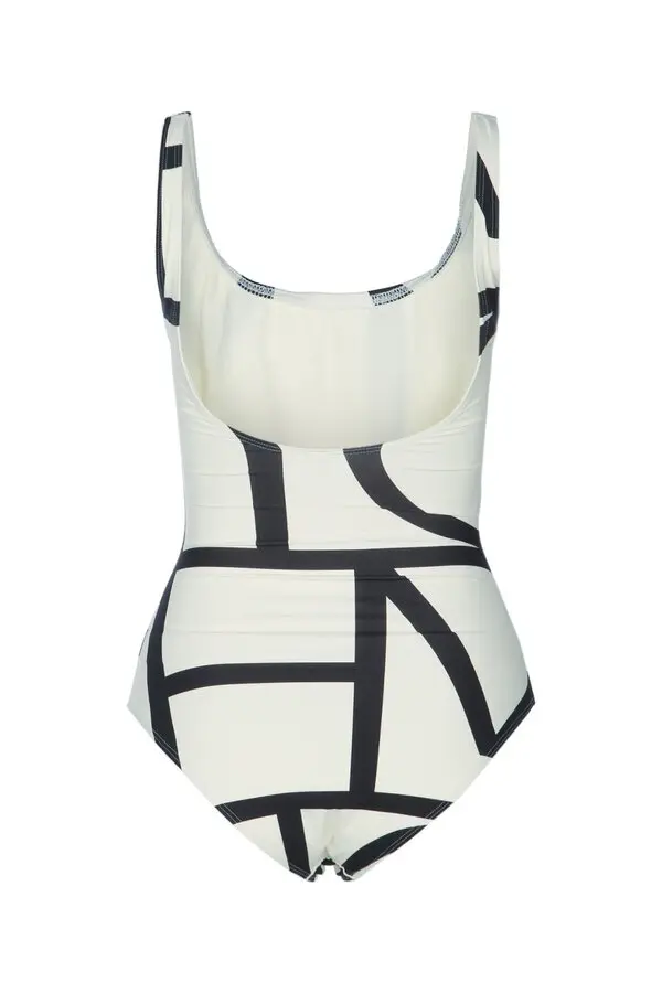 TOTEME Monogram One Piece Swimsuit - Multicolor